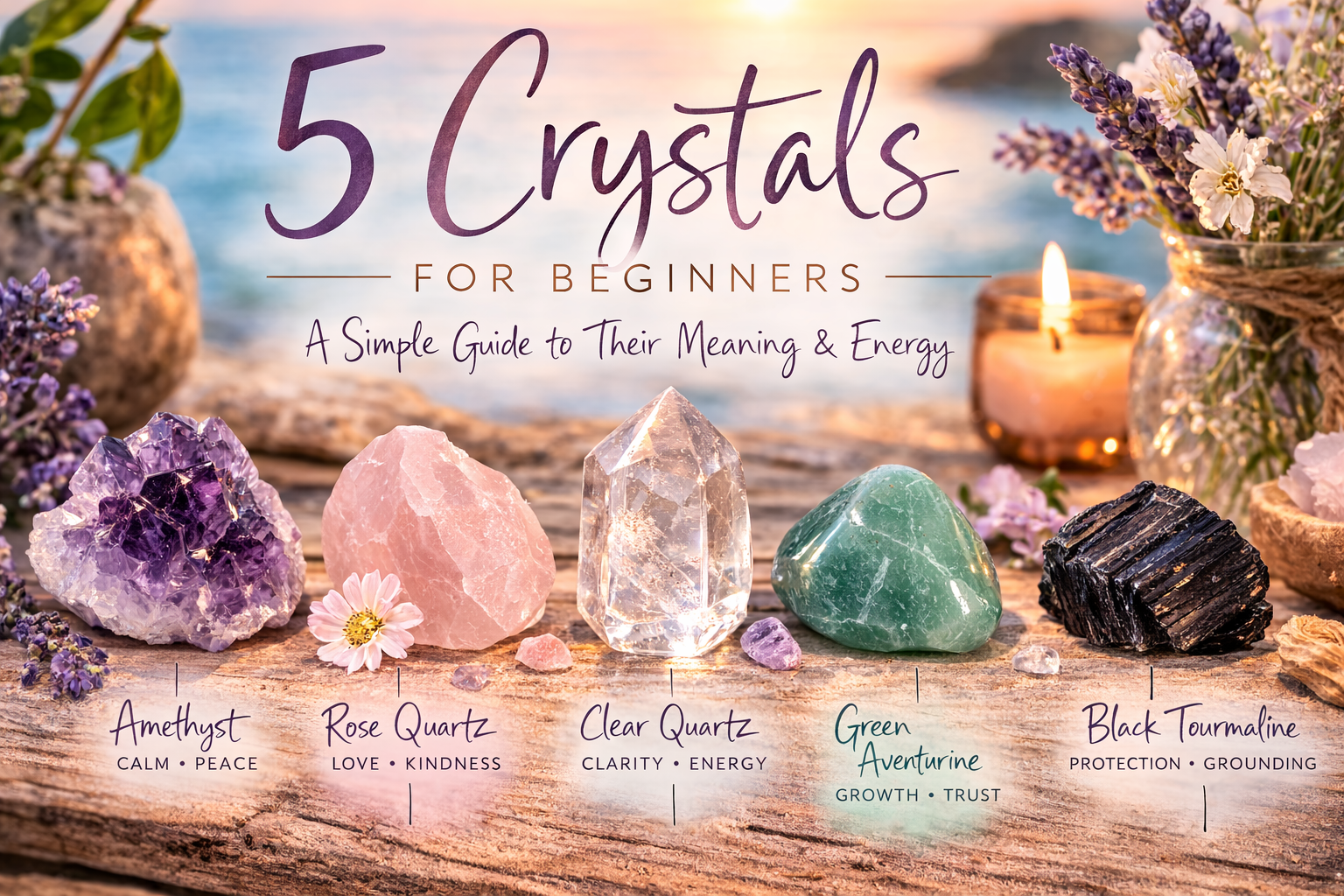 5 Crystals for Beginners – Sweet Pea Holistic Healing